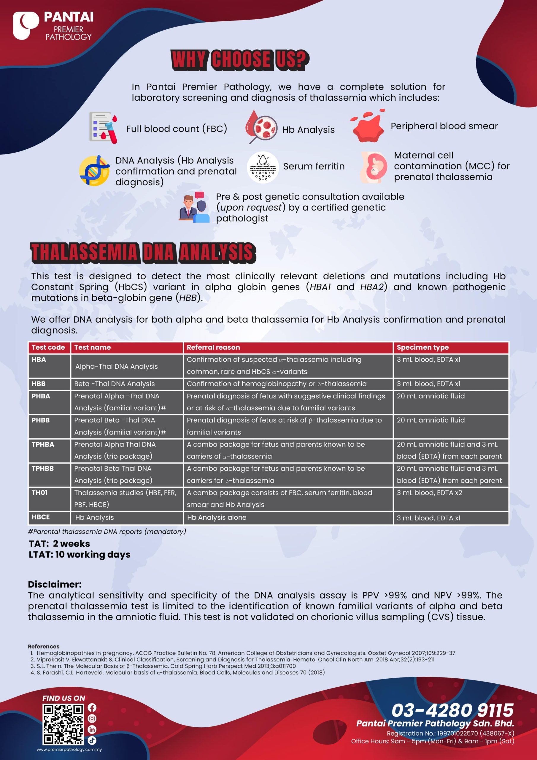 Thalassemia Testing Services for Your Patients : Early Detection for ...